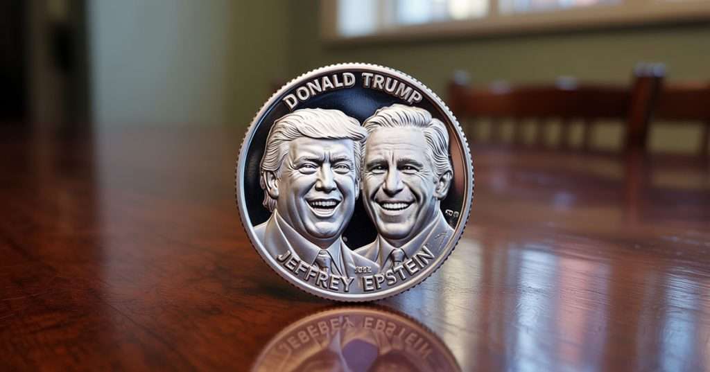 US Treasury unveils brand new Trump-Epstein $1 coin – NewsThump