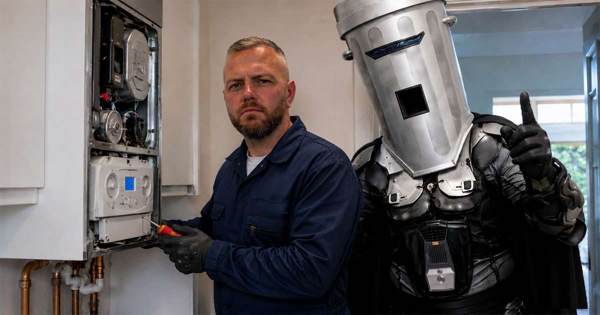 Defeated Robert Kenyon booked in to fix Count Binface’s boiler – NewsThump
