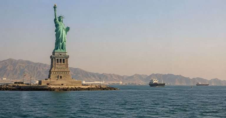 Statue of Liberty given to Iran following masterful negotiations by ...